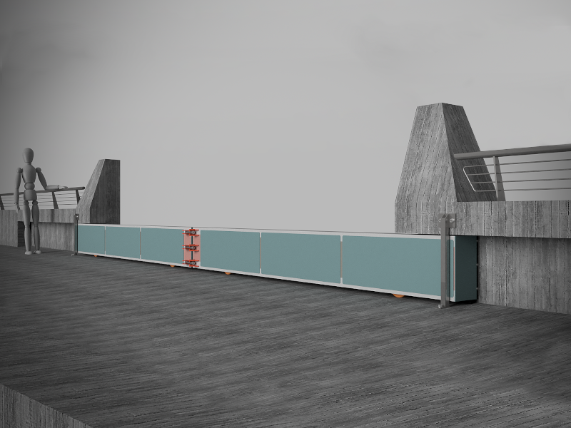 Flood defence barrier - Argo Engineering Solutions Ltd.